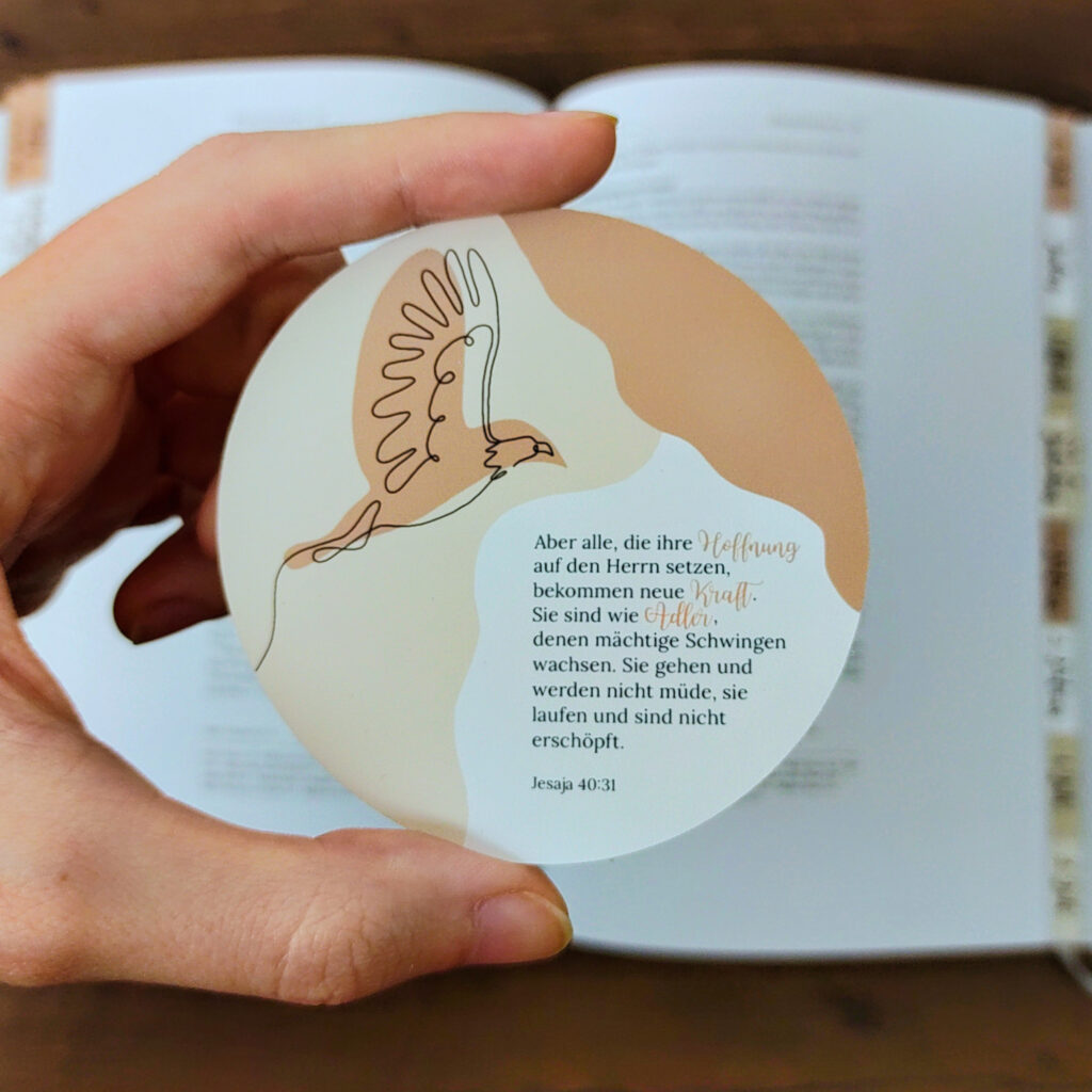 Jesaja 40, 31 – Sticker - Meeting Jesus
