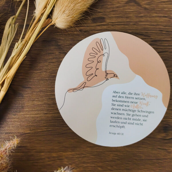 Jesaja 40, 31 – Sticker - Meeting Jesus