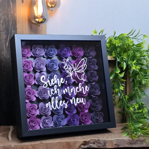 Shadowbox | Siehe, ich mache alles neu! | Offenbarung 21:5 | Geschenk ...